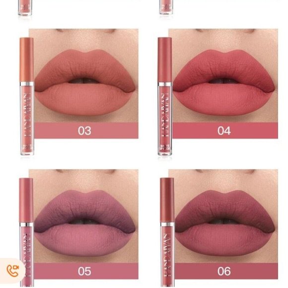 Handaiyan | Makeup | 6pcs Matte Liquid Lipstick Makeup Set Matte Liquid ...
